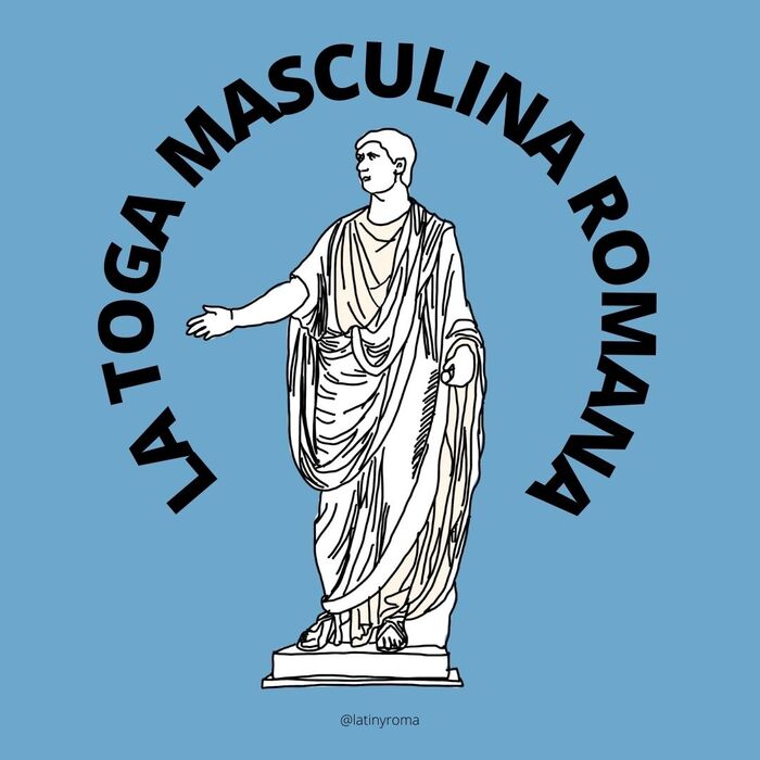 La toga masculina romana | Latín y Roma