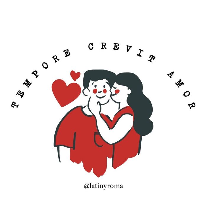 Tempore crevit amor | Latín y Roma